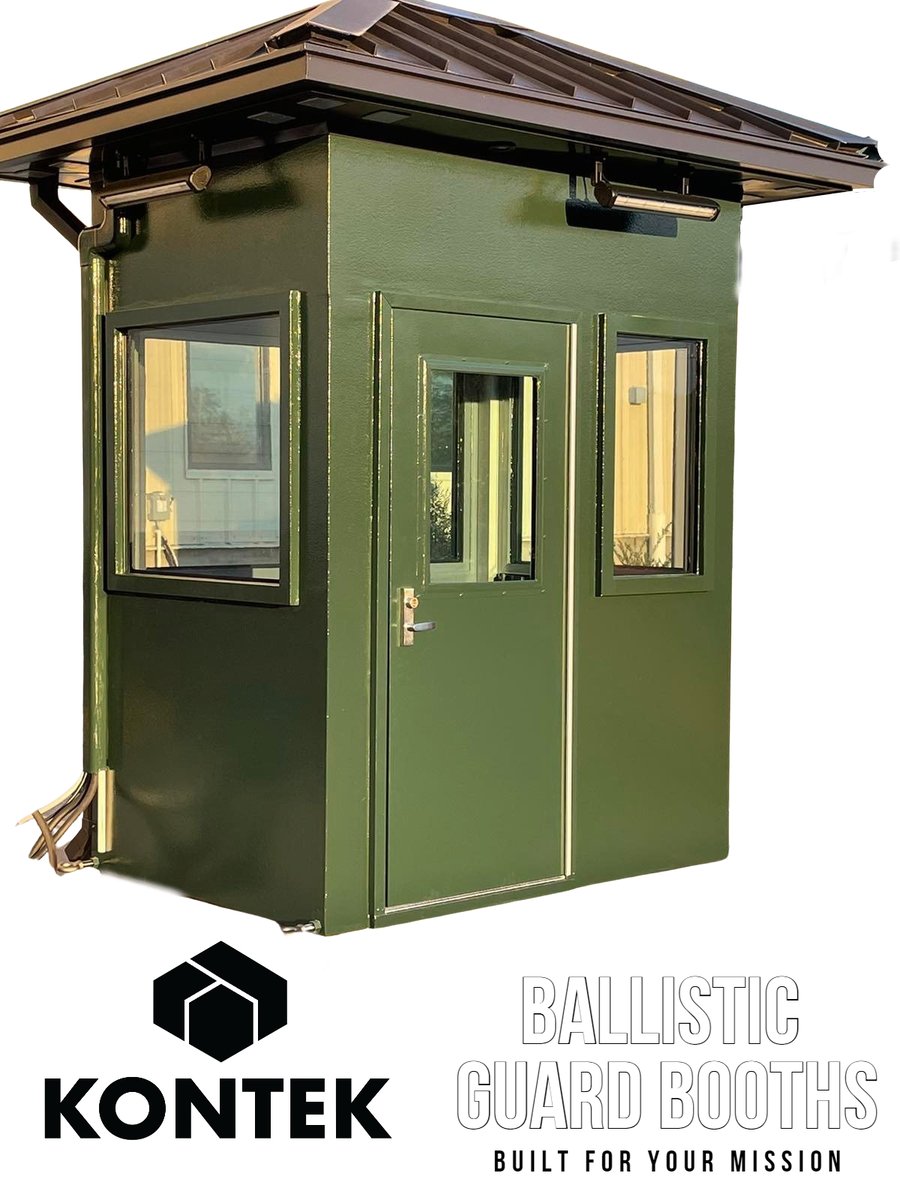 Ballistic Guard Booths Prefab & Custom | Kontek Industries