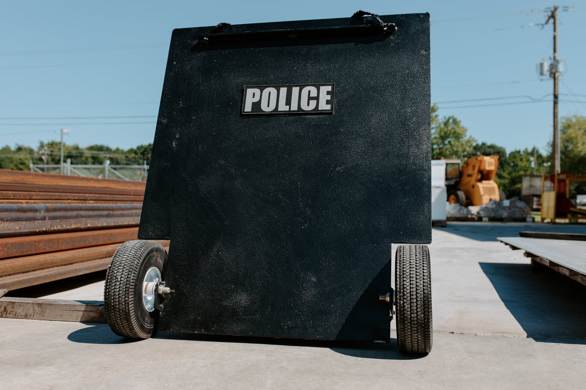Mobile Fighting Position Lite V2 (MFP) | Rolling Ballistic Shield