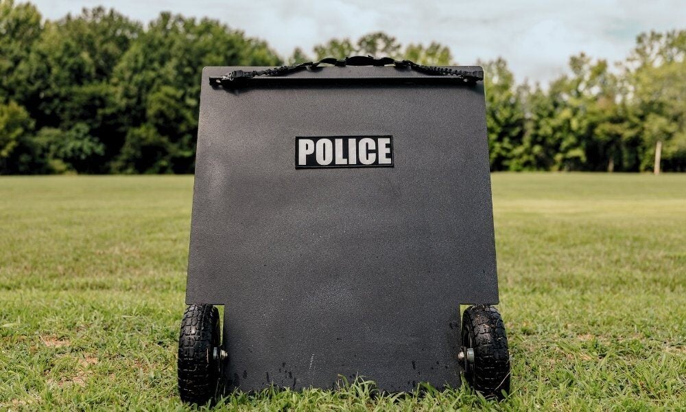 Mobile Fighting Position Lite V2 (MFP) | Rolling Ballistic Shield